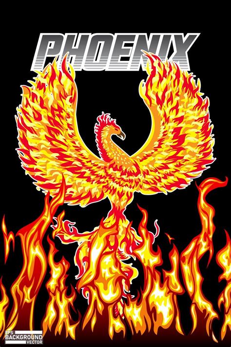 Premium Vector Pheonix Esports Wallpaper Background Design