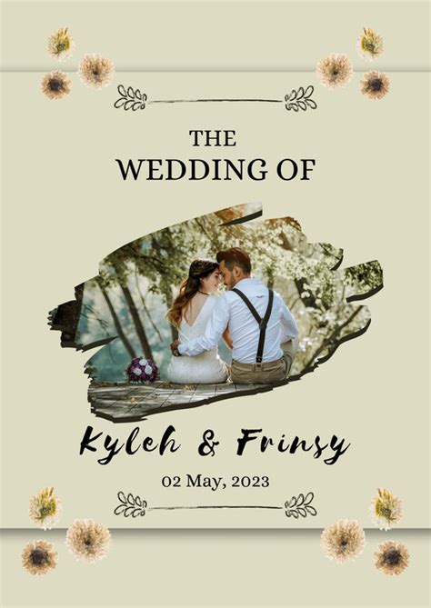 Free Printable And Editable Wedding Flyer Templates Canva