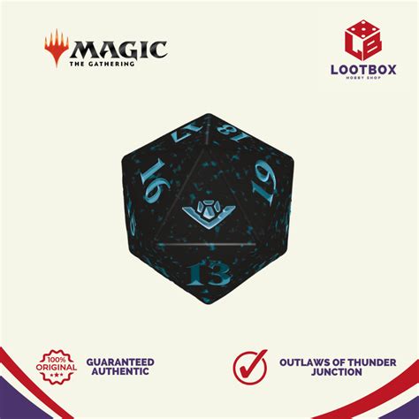 Magic The Gathering Spindown D20 Dice Outlaws Of Thunder Junction