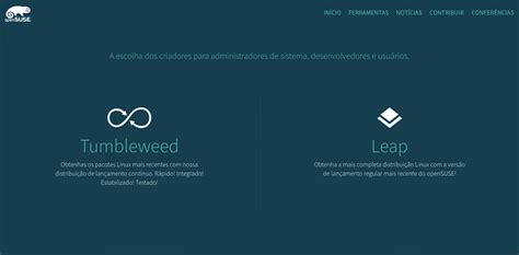 Comparando Opensuse Tumbleweed E Opensuse Leap Sempreupdate