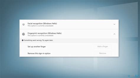 How To Enable Windows Hello Fingerprint On Windows 11 56 Off