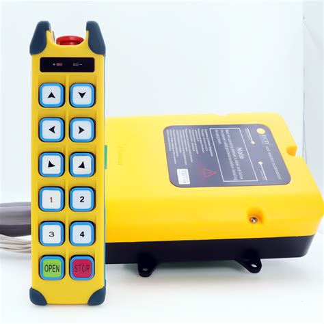Ecd S Single Speed Buttons AC DC V V Industrial Crane Radio Remote Control