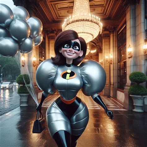 Elastigirl Balloons Play 55 By Xavierdoranai On Deviantart