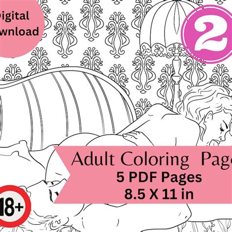 Sex Coloring Book Etsy