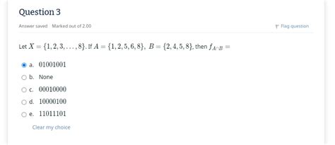 Solved Question 3Answer Saved Marked Out Of 2 00Flag Chegg