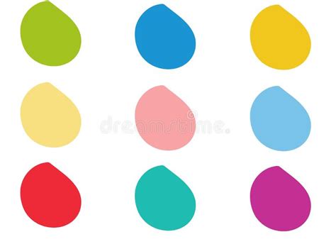 Set Of Speak Bubble Text Chatting Box Message Box Outline Cartoon Illustration Design Balloon