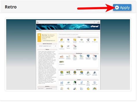 How To Change Your CPanel Style