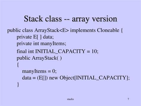 Ppt Stacks Powerpoint Presentation Free Download Id4069806