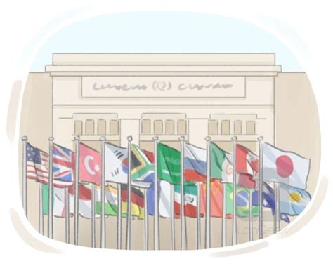 Definition And Meaning Of Multinational In English Picture Dictionary