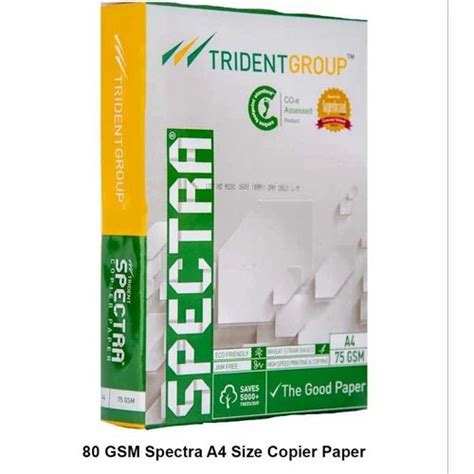 80 Gsm Spectra A4 Size Copier Paper 500 Sheets At ₹ 195ream In New
