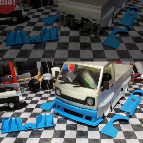 Promo Ready Wpl D12 Bodykit Wpl D12 Body Kit R3design Diskon 9 Di