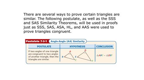 Ppt Aa Sss And Sas Similarity Powerpoint Presentation Free Download Id 4119895