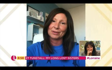 Kt Tunstall Left In Tears As Long Lost Sisters Share Emotional Message