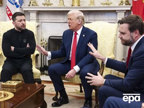 В Белом доме отреагировали на спор между Зеленским Трампом и Вэнсом
