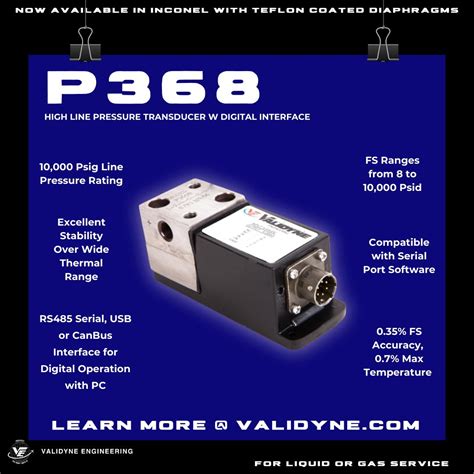 Validyne Engineering Los Angeles Ca