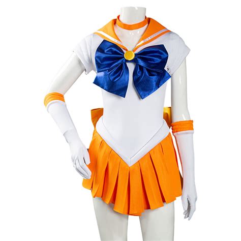 Sailor Moon Minako Aino Uniform Dress Outfits Halloween Carnival Suit