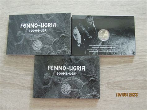 Estonie 2 Euro 2021 Bu Fenno Ugria 3 Coincards Catawiki