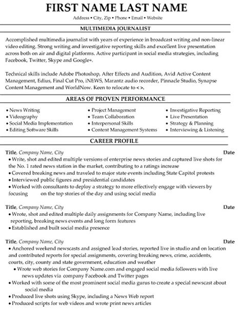 Top Publishing Resume Templates And Samples