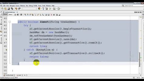 Hướng Dẫn Lập Trình Web Services Và Hibernate Trong Java Youtube