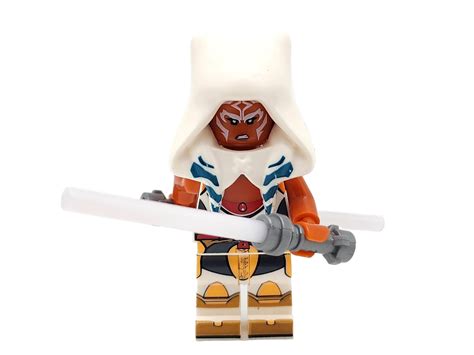 Star Wars Ahsoka Tano White Cloak Custom Minifigure Js Little Things