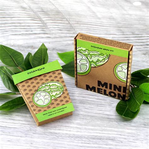 Mini Melon Cucamelon Grow Pot Kit By Beecycle
