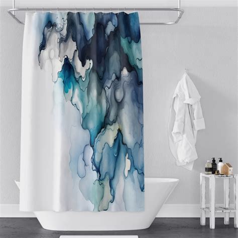 Abstract Shower Curtain Foter