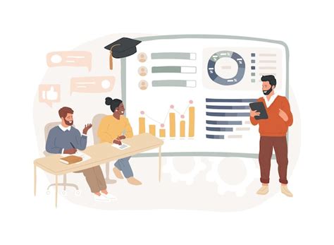 Premium Vector Managers Workshop Isolated Concept Vector Illustration