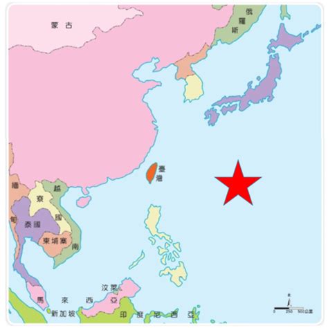 台灣的鄰海鄰國 地圖單詞卡 Quizlet