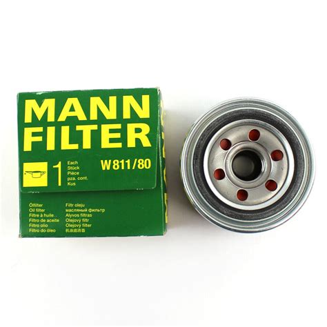 Mann Filter Ölfilter W811/80 für Hyndai Mazda KIA Smart | eBay