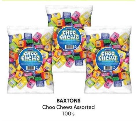 Baxtons Choo Chewz Assorted 100s Offer At Makro