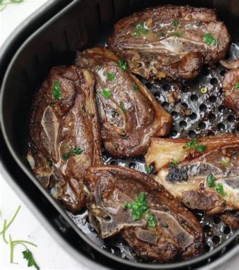 Juicy Air Fryer Lamb Chops Cooking Point