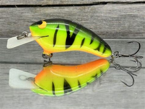 Black Label Balsa Speedy Hybrid Squarebill Crankbait Fire Tiger