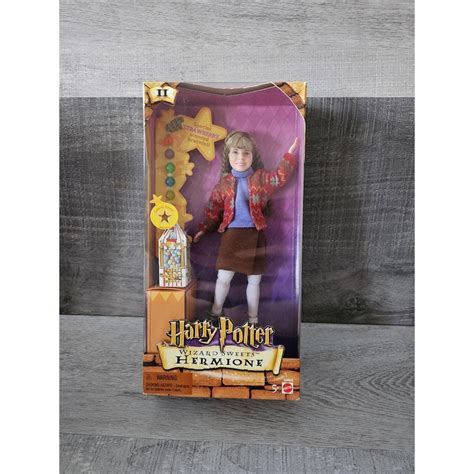 New Vintage Mattel Hermione Granger Wizard Sweets Action Figure Doll Etsy