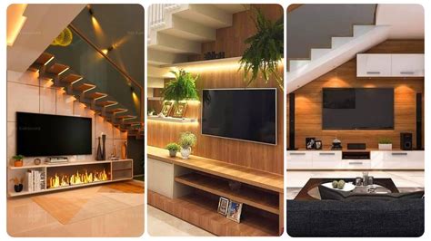 Clever Under Stairs Tv Unit Design Ideas For Home Decor Under