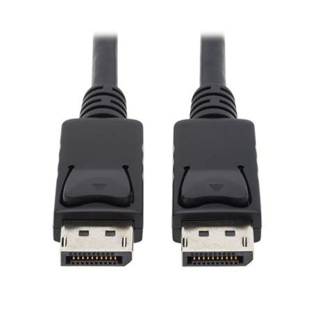HP Display Port To DisplayPort Cable DP Male To Male Cord K HD W Latches Ft