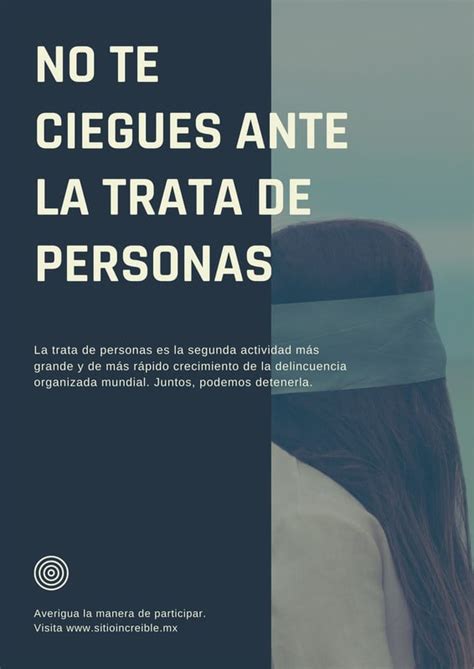 Free Custom Printable Human Trafficking Poster Templates Canva