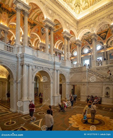 Washington DC District Of Columbia Library Of Congress Main Reading