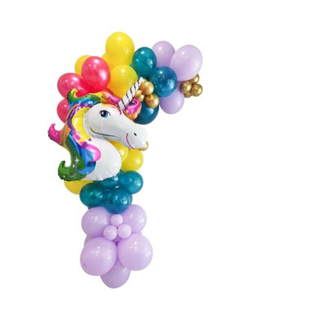 Unicorn Balloon Decorations For Girls Birthday Party Balloon Arch Kit Etsy