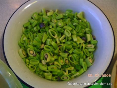 Китайские пельмени со стручковой фасолью • Китайская кухня