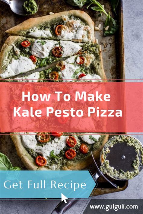 Delicious Kale Pesto Pizza Recipe