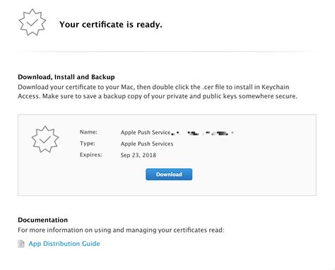 IOS Certificate Setup Guide JiGuang Docs