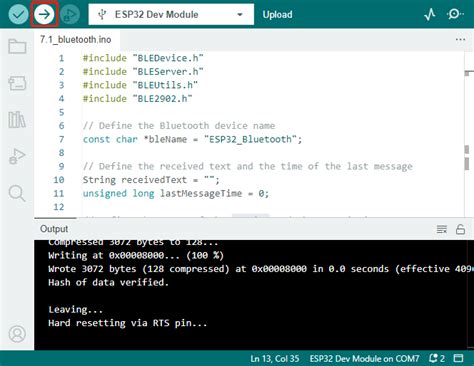 71 Bluetooth — Sunfounder Esp32 Starter Kit Documentation