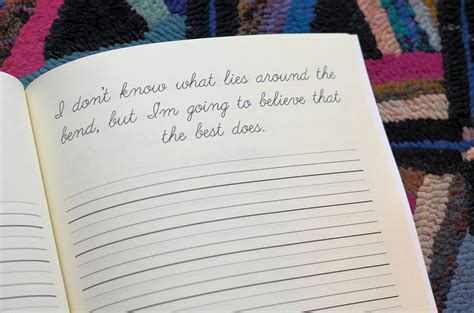 To The Rock Homeschool Learning Cursive With Anne Of Green Gables