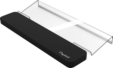 Tilted Computer Keyboard Stand And Wrist Rest For Easy Ergonomic Typing Acrylic Keyboard Tilt