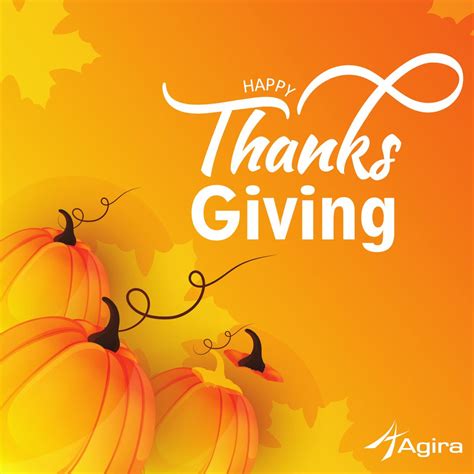Agira Technologies On Linkedin Thanksgiving Gratitude Innovation