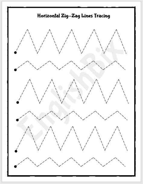 Curved And Zig Zag Line Tracing 1 Worksheet Preschool Vrogue Co