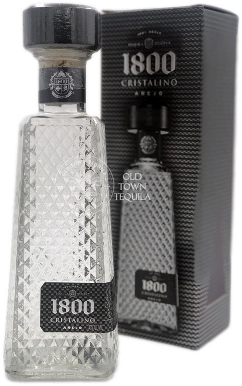 1800 Tequila Cristalino Anejo 750ml Old Town Tequila