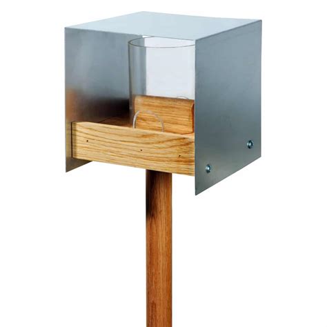 Hochwertiges Eichenholz Design Vogelhaus Mit Satteldach Und