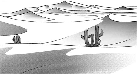 Desert Drawing A Step Guide For Beginners