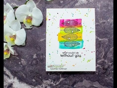 Unity Quick Tip Glossy Resist Watercolor Stripes Unity Blog